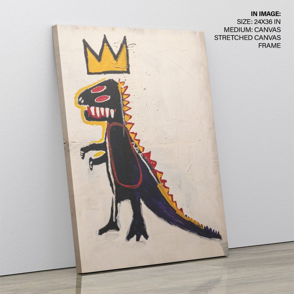 Pez dispenser by Jean Michel Basquiat (1984) - Wall Art Decor, Framed ...