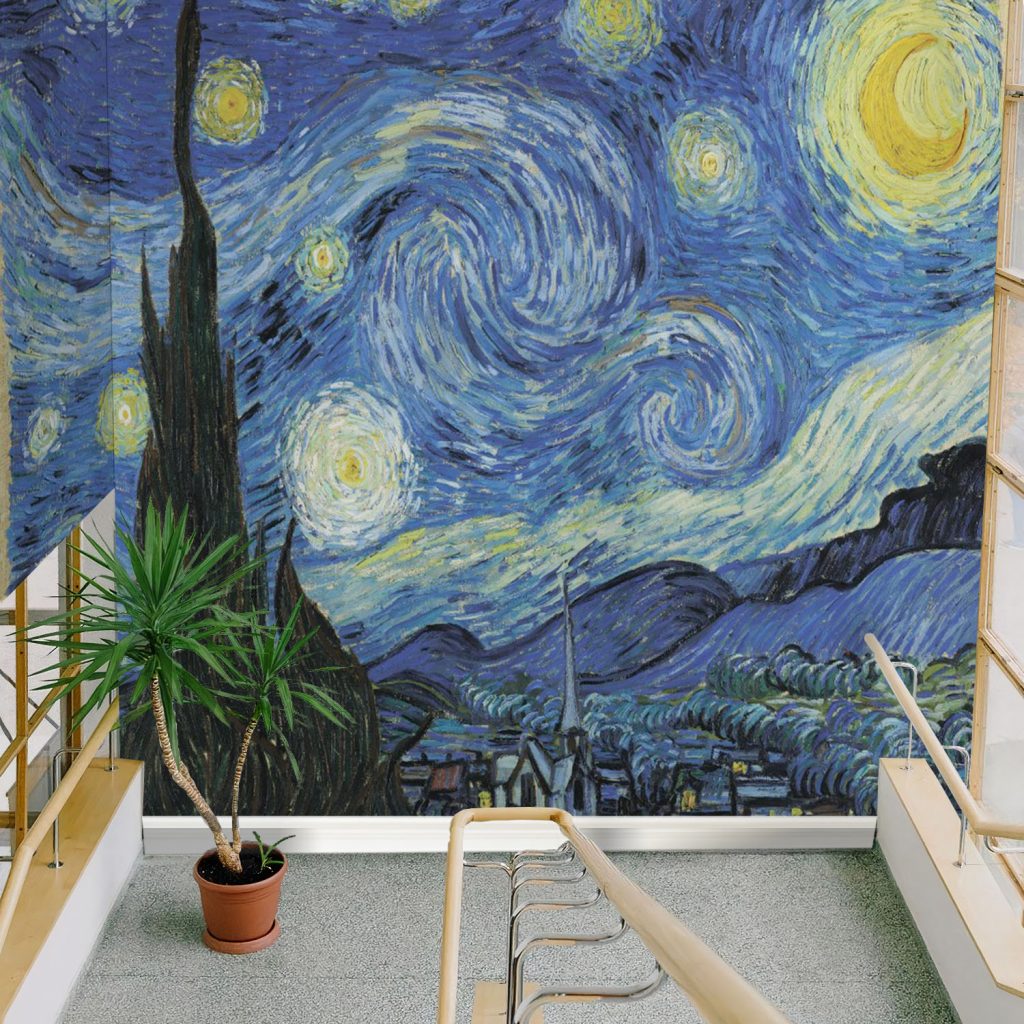 Starry night - Non Toxic Wall Paper Decor, Home & Office Decor ...