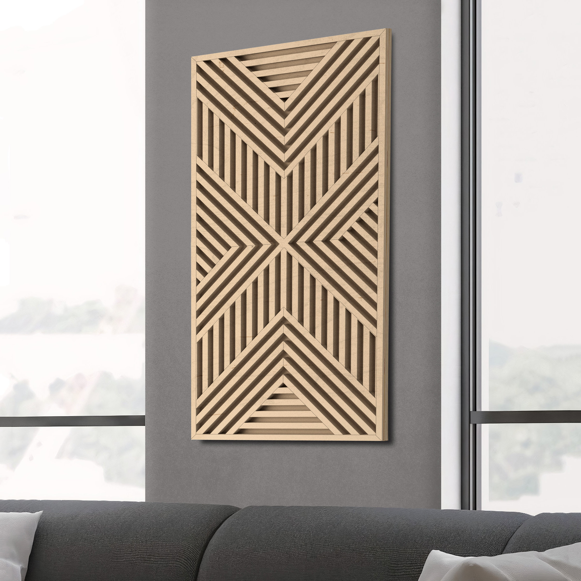 Sculpture | Modern Wood Wall Art | Native wood wall art | Abstract ...