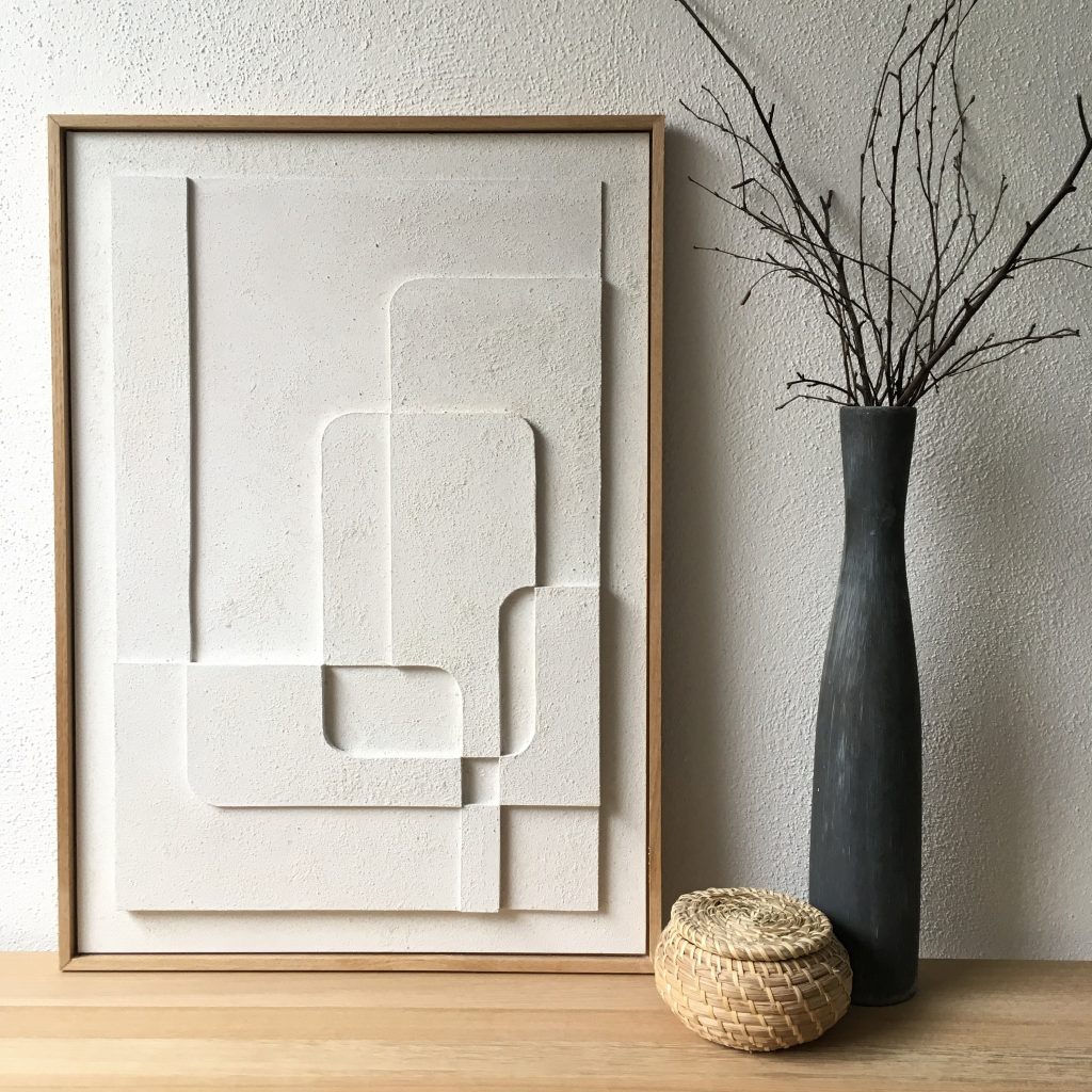 Minimalist Meets Modern: 3D Relief Wall Art Sculpture for Contemporary ...
