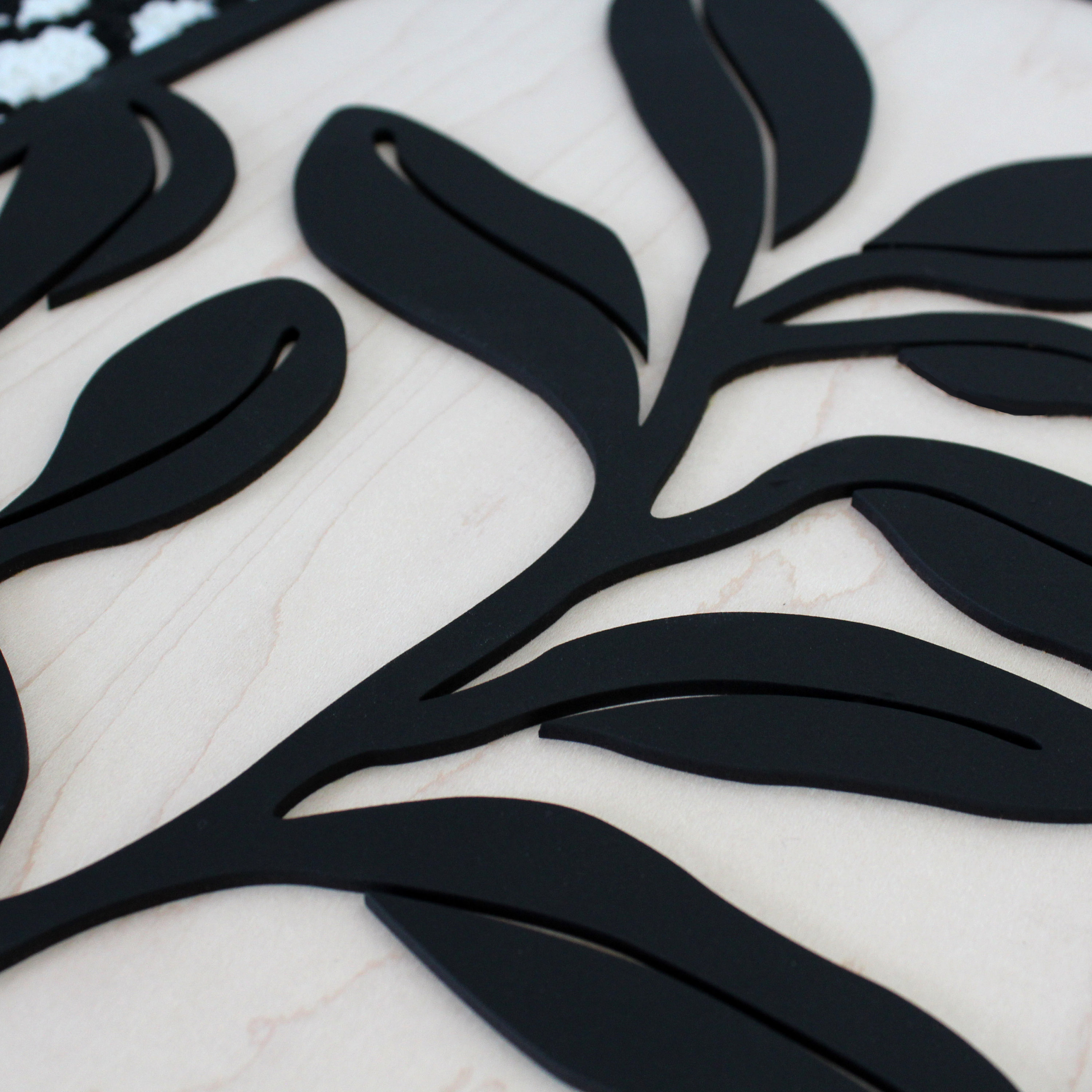 Rubber Tree Leaf Arch | Plant Wall Hanging - BestOfBharat