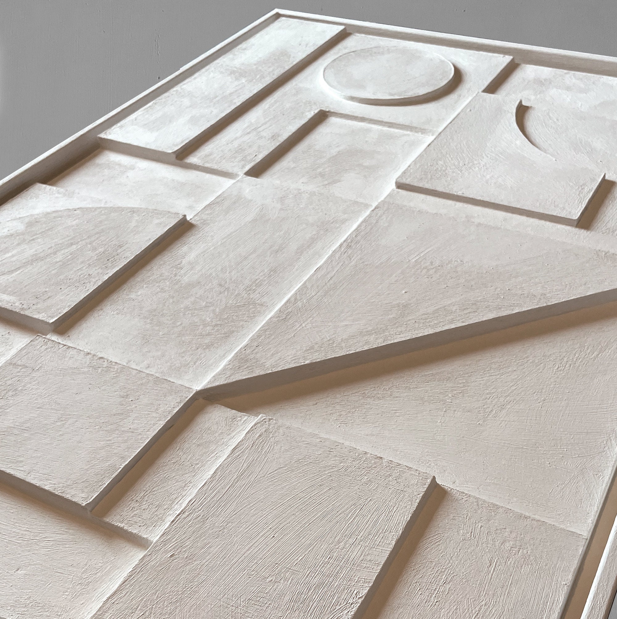 Sculpture | Midcentury Modern 3D Geometric Wall Sculpture - Handmade ...