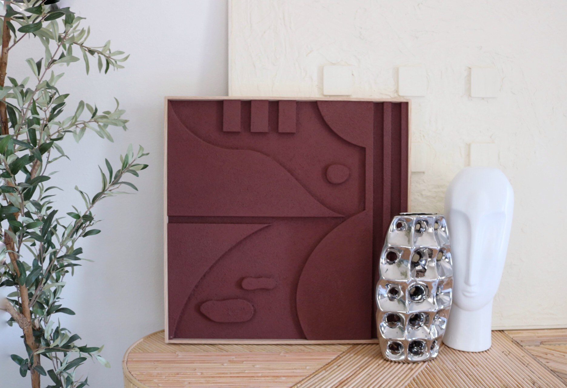 Bespoke 3D Wall Art: Home Decor Relief Sculpture - BestOfBharat