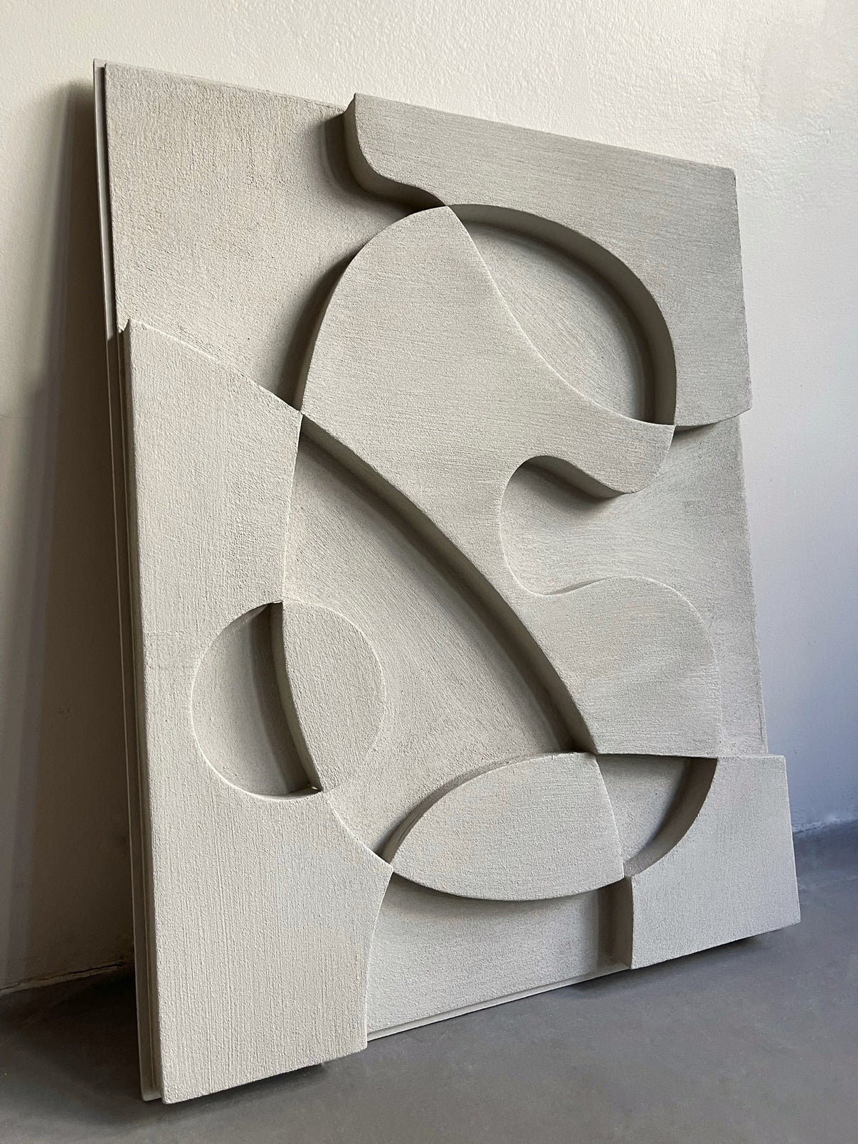 Minimalist Echo - Monochrome 3D Shapes: Textured Wall Art for ...