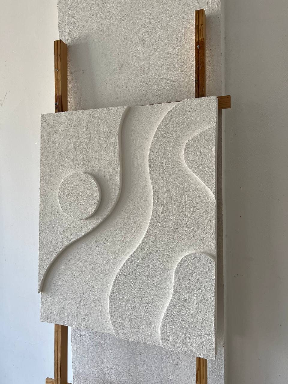 Midcentury Grandeur: Modern 3D Relief Sculpture for Home Wall Decor ...