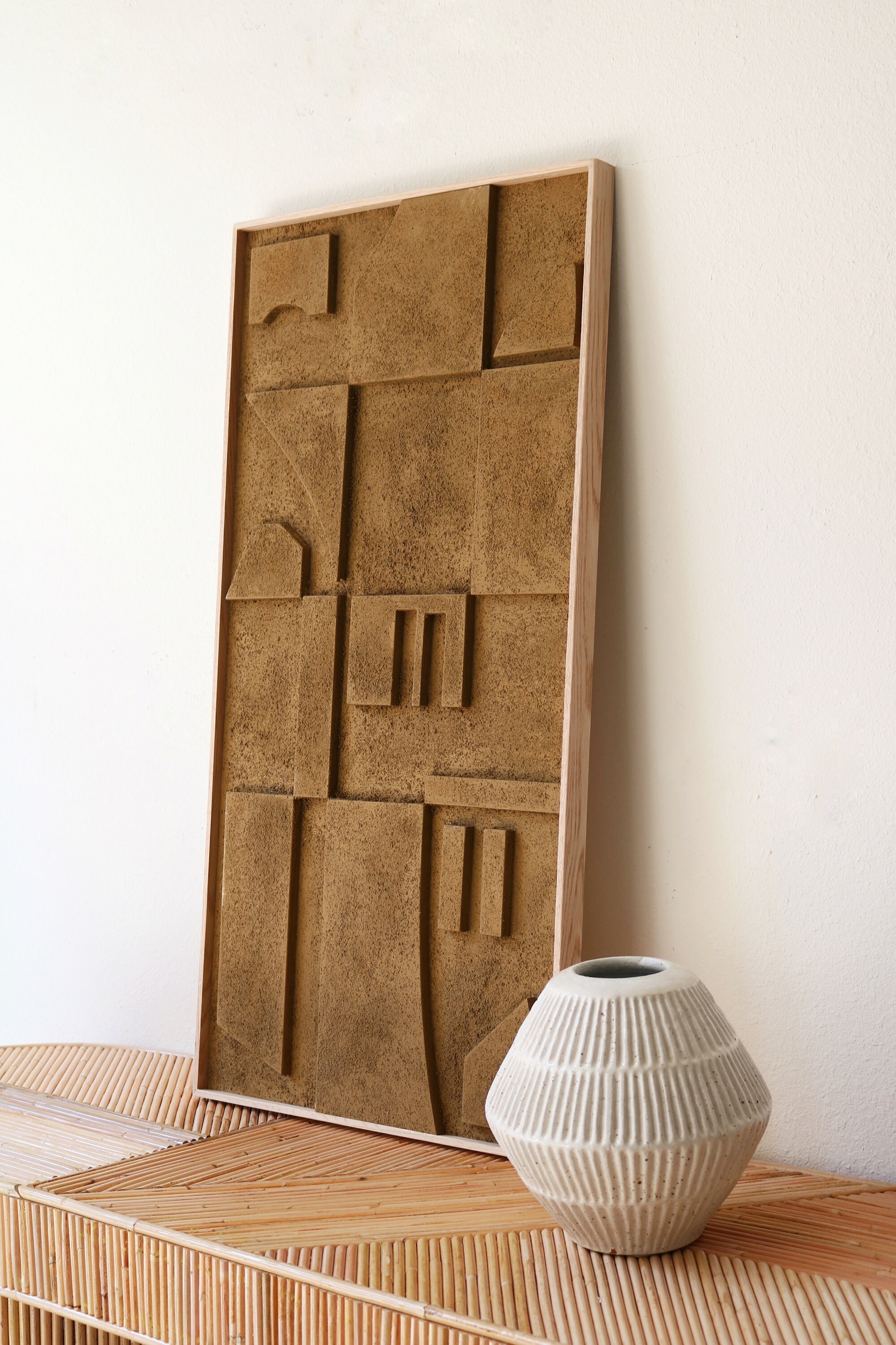 Sculpture | Dreamtime in Oak - Modern Artistry with Dreamscape: 3D Oak ...