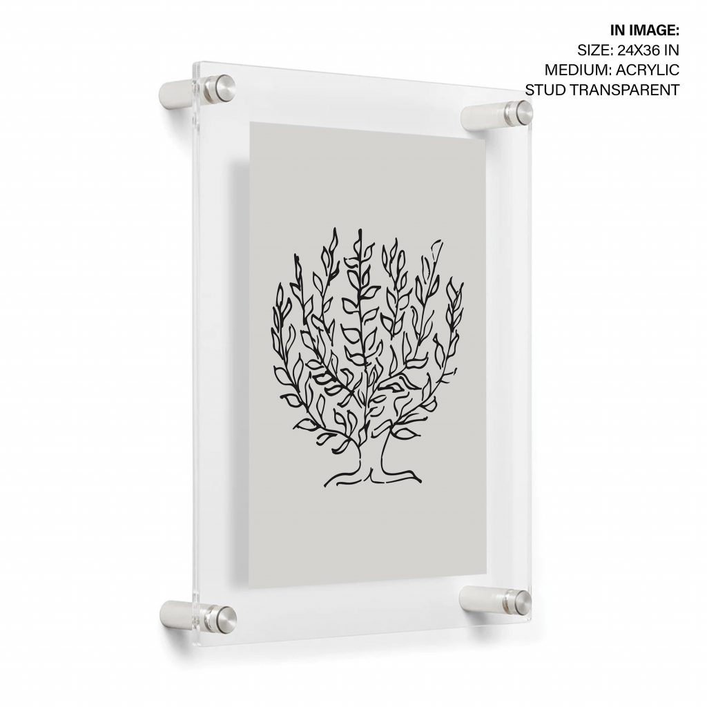 Line drawing shrub - BestOfBharat