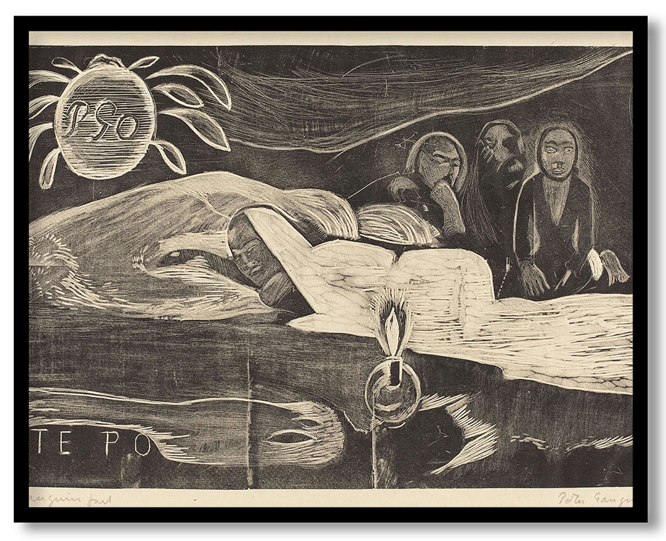 Framed Art | Te Po (The Long Night) by Paul Gauguin (1894-1895) | 50 ...