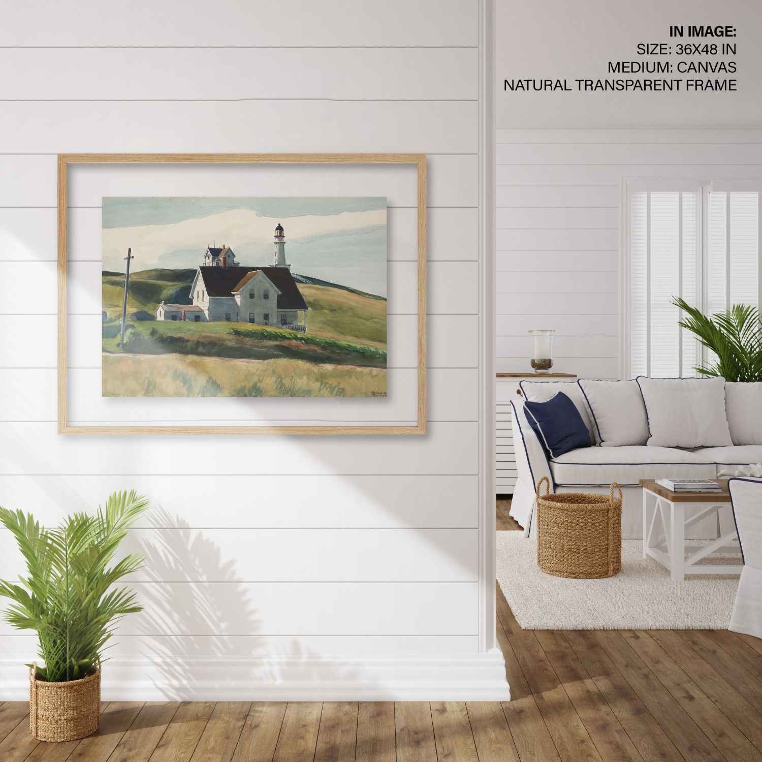 Wall Art | Hill and Houses, Cape Elizabeth, Maine by Edward Hopper ...