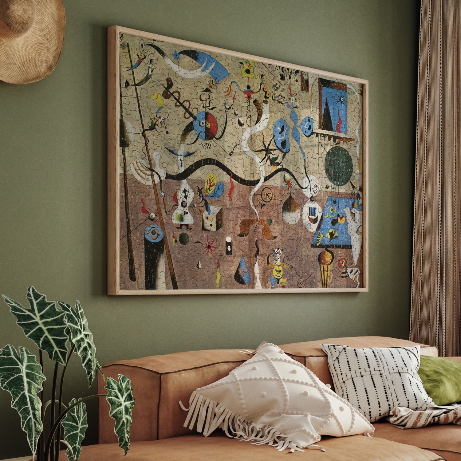 Wall Art | Jigsaw puzzle:Carnival of Harlequin by Joan Miro by Joan ...