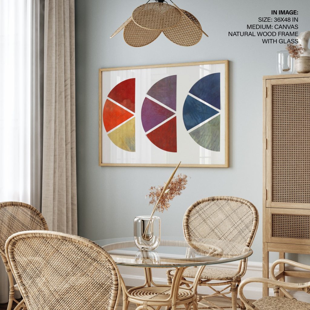 Nine Elements of Chromatique Circle by Wassily Kandinsky (c. 1928 ...