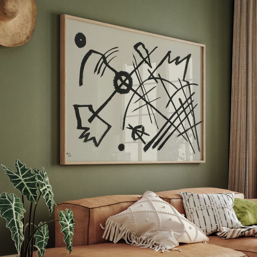 Reminiscence of Painting with White Border by Wassily Kandinsky (1923 ...