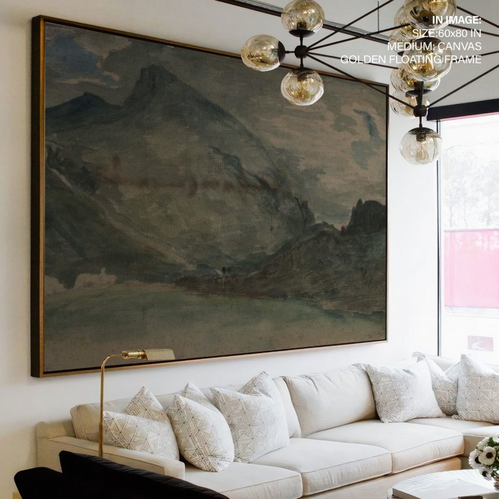 John Constable, Helvellyn by John Constable (19th Century) - BestOfBharat