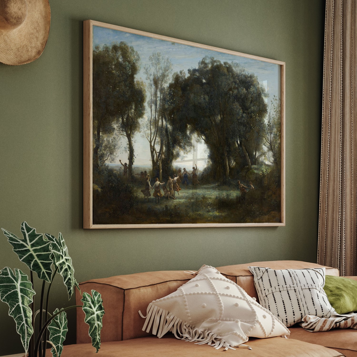 Framed Art | A Morning. The Dance of the Nymphs by Jean Baptiste ...