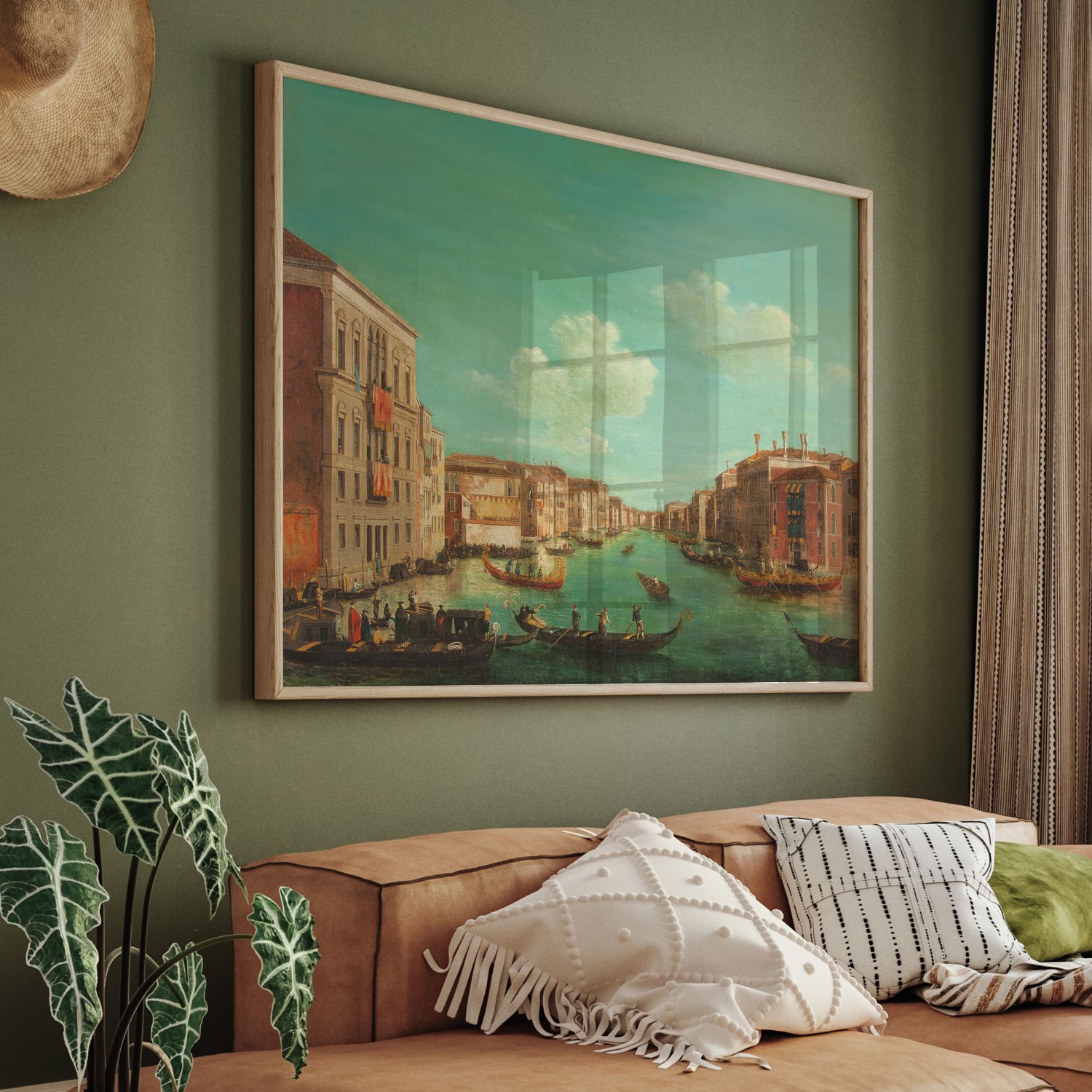 Wall Art | El Gran Canal, Venecia, en el día de la regata, con el ...