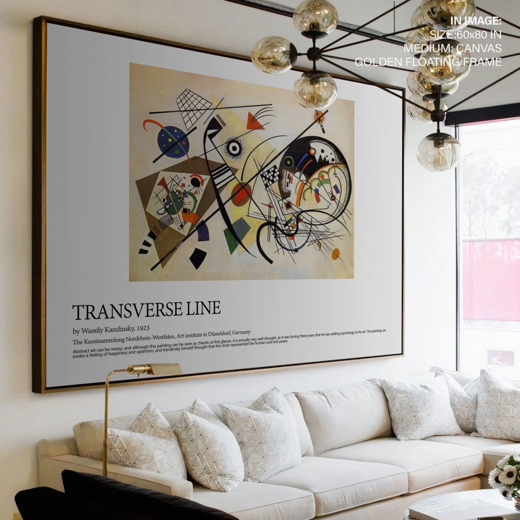 Transverse line by Wassily Kandinsky (1923) - BestOfBharat