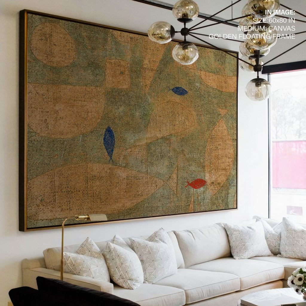 Mast und Zier Fische Fattened and Ornamental Fishes by Paul Klee (1938 ...