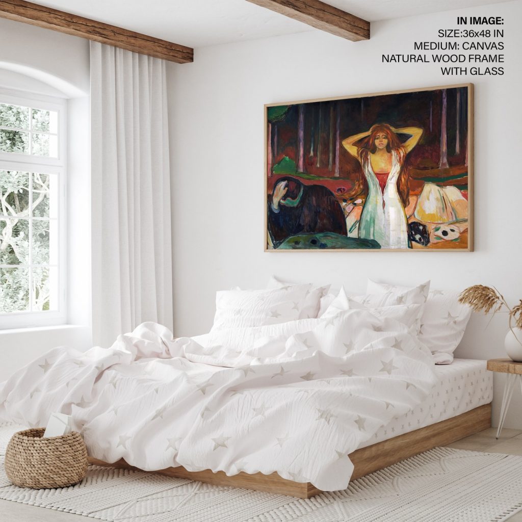 Ashes by Edvard Munch - Wall Art - 10+ Sizes, 50+ Frames, Museum ...