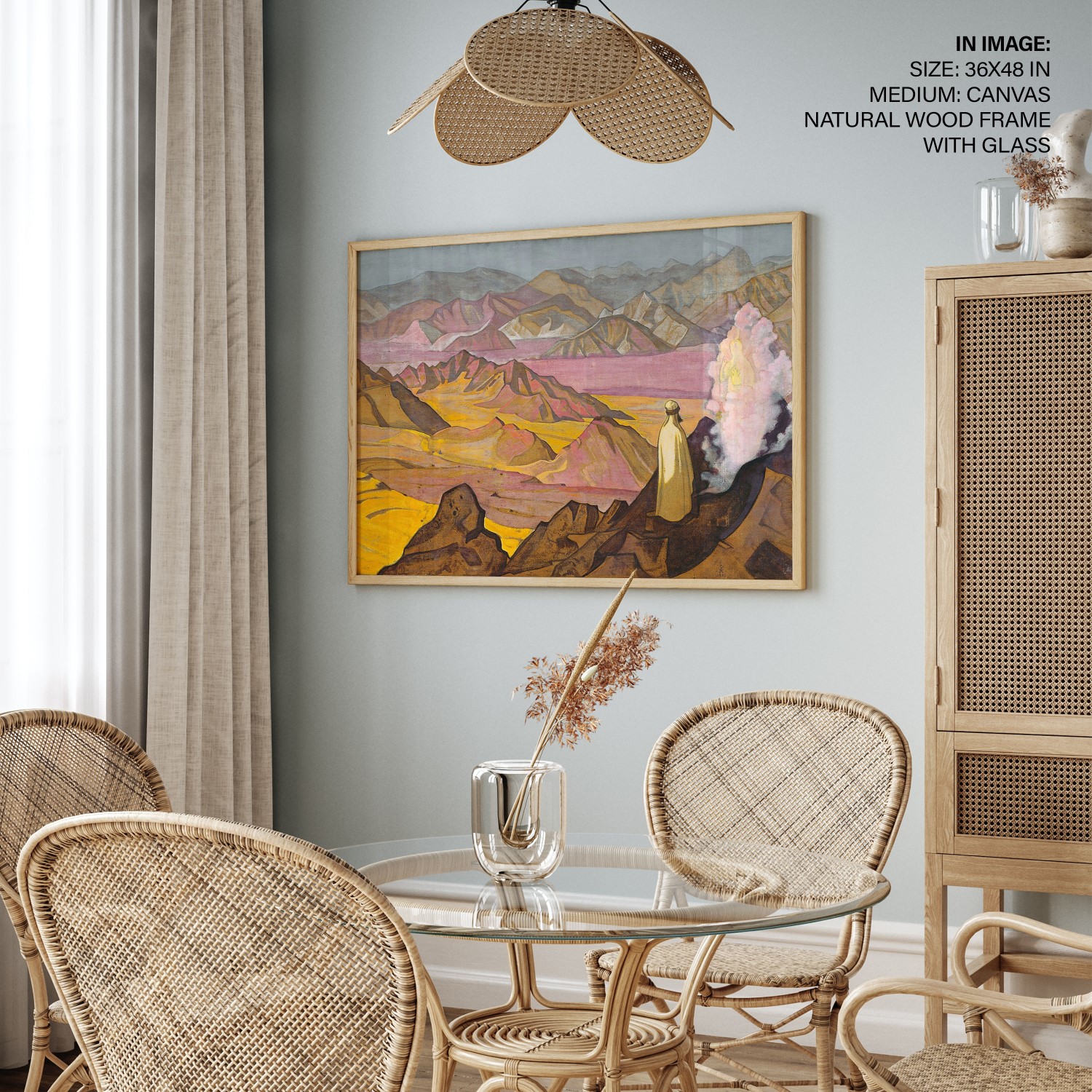 Wall Art | Mohammed on Mount Hira. From the Banners of the East Series ...