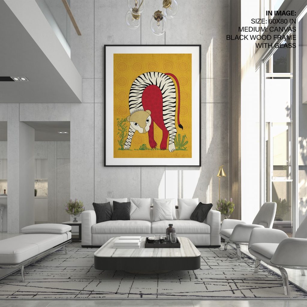 Majestic gond tiger - BestOfBharat