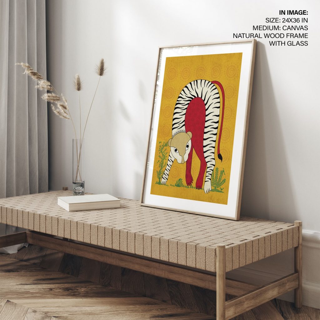 Majestic gond tiger - BestOfBharat