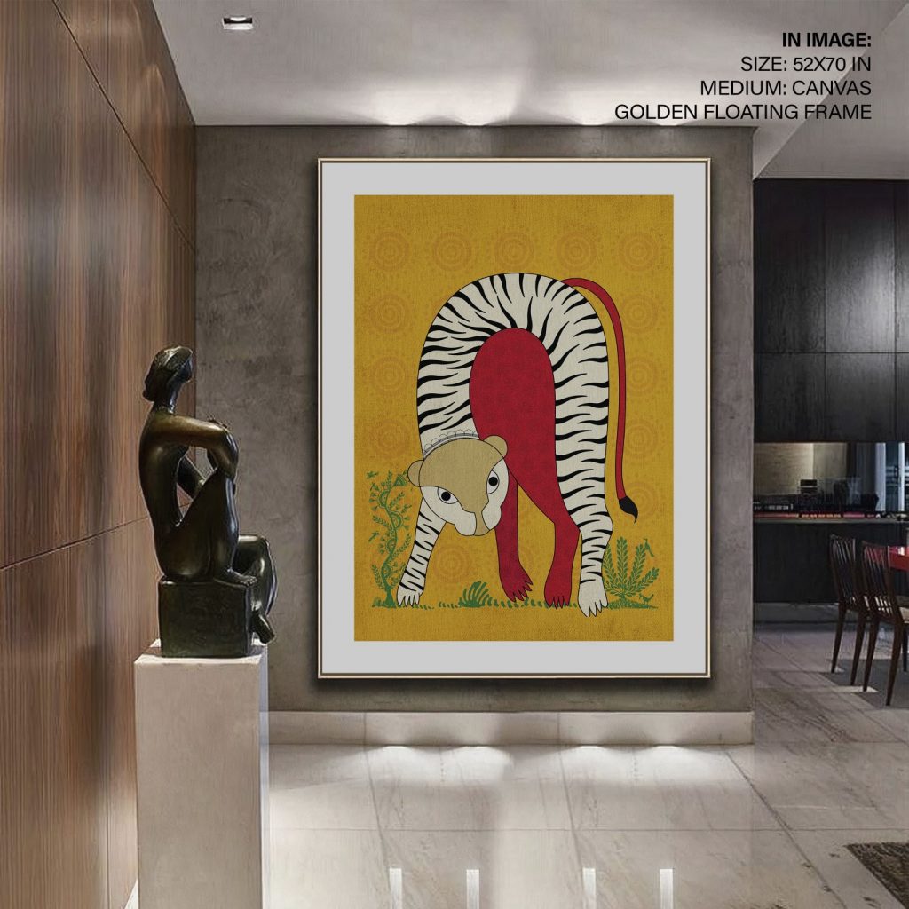 Majestic gond tiger - BestOfBharat