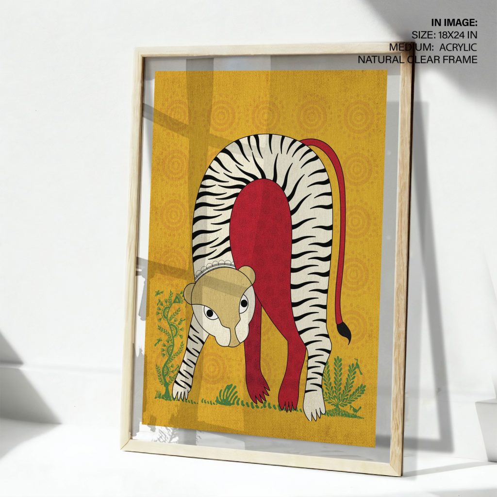 Majestic gond tiger - BestOfBharat