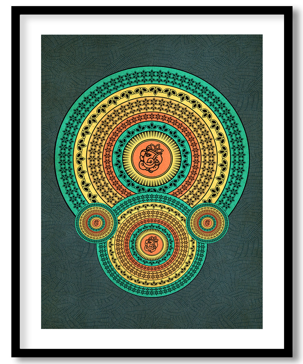Gond ganpati mandala - BestOfBharat
