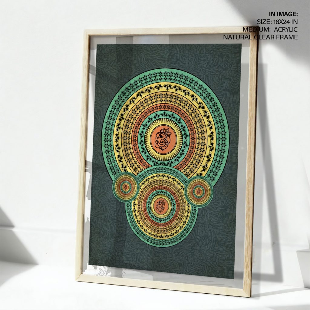 Gond ganpati mandala - BestOfBharat