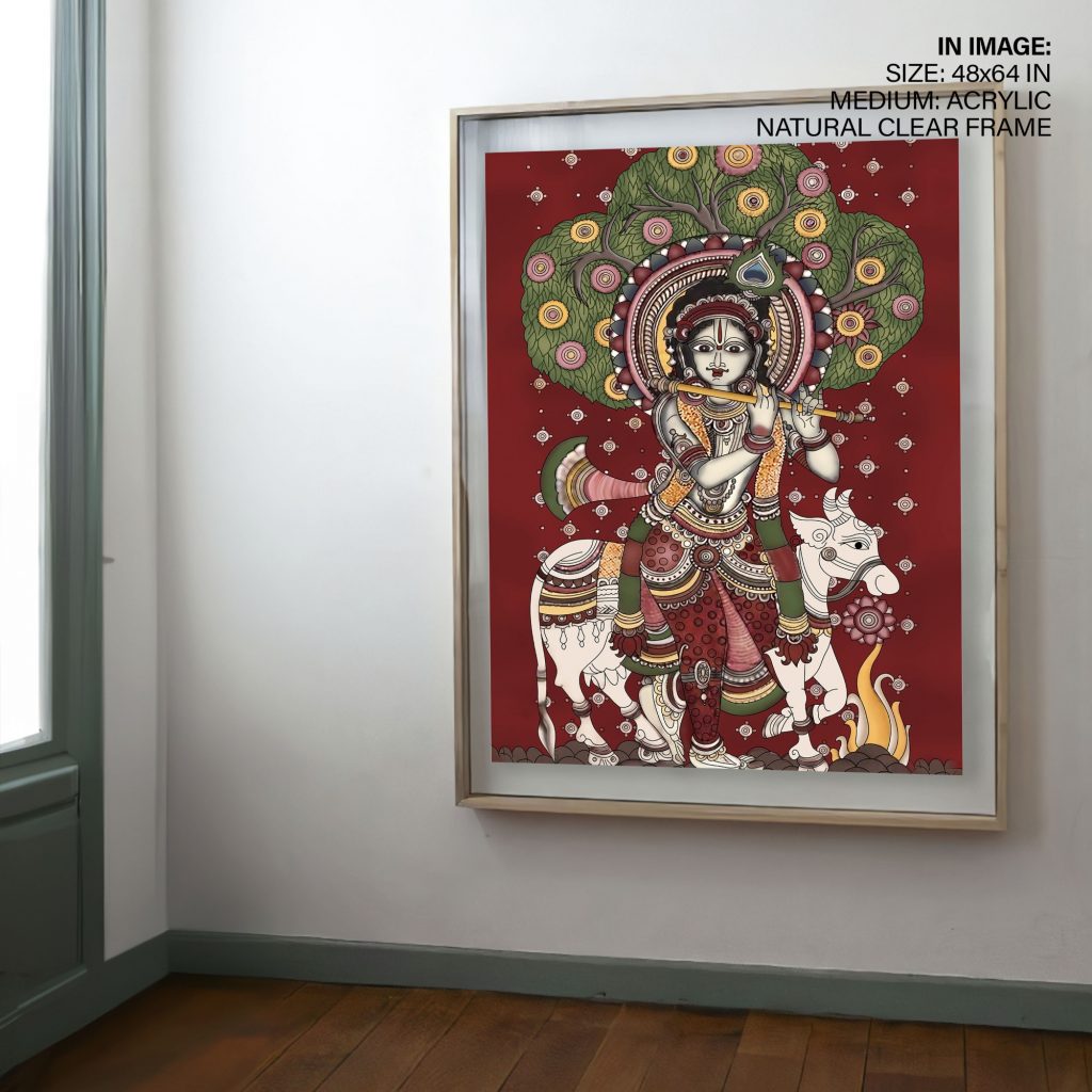 Shree Krishna ji traditional painting - BestOfBharat