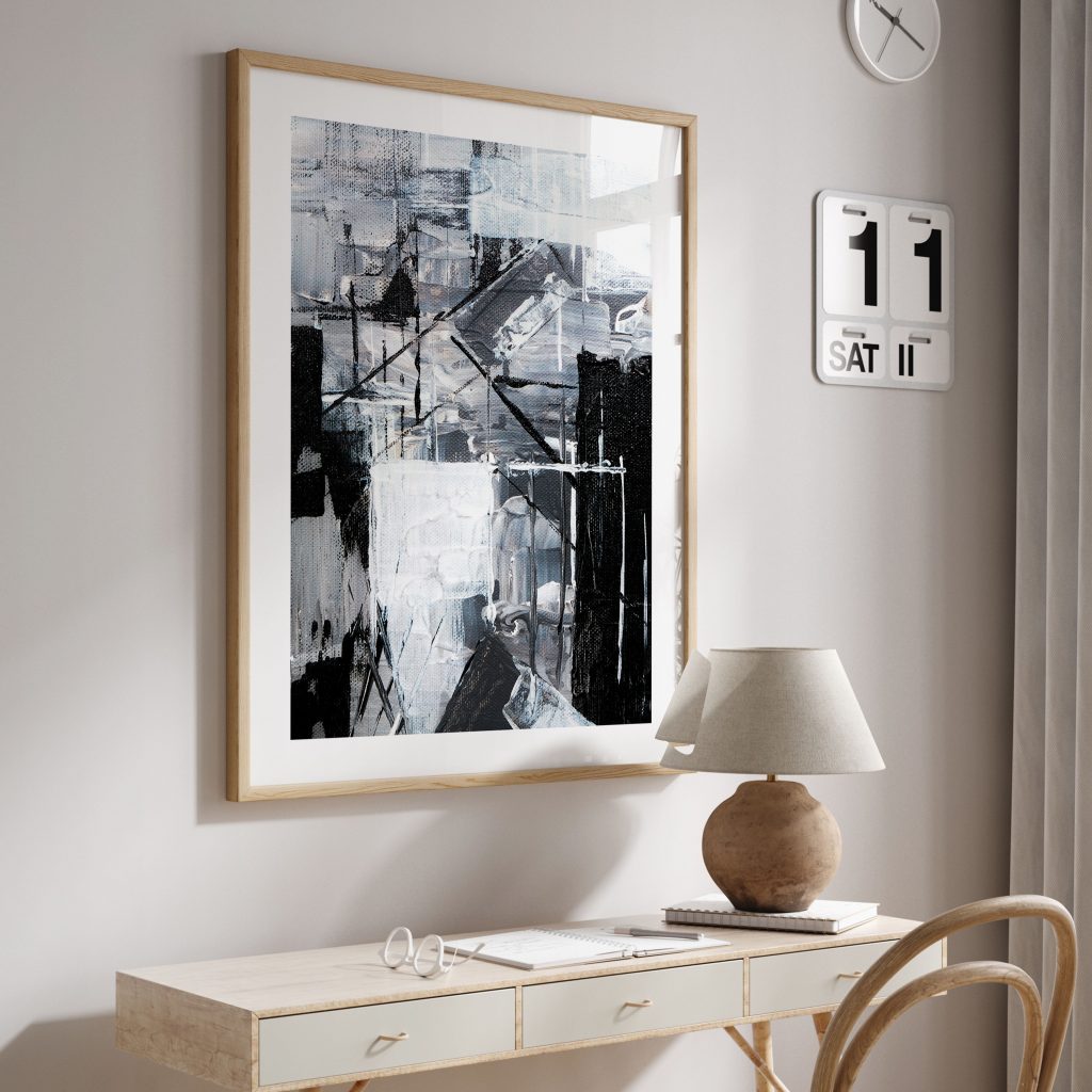 Contemporary Abstract Art #326 - Wall Art, Hanging Wall Decor, Home ...