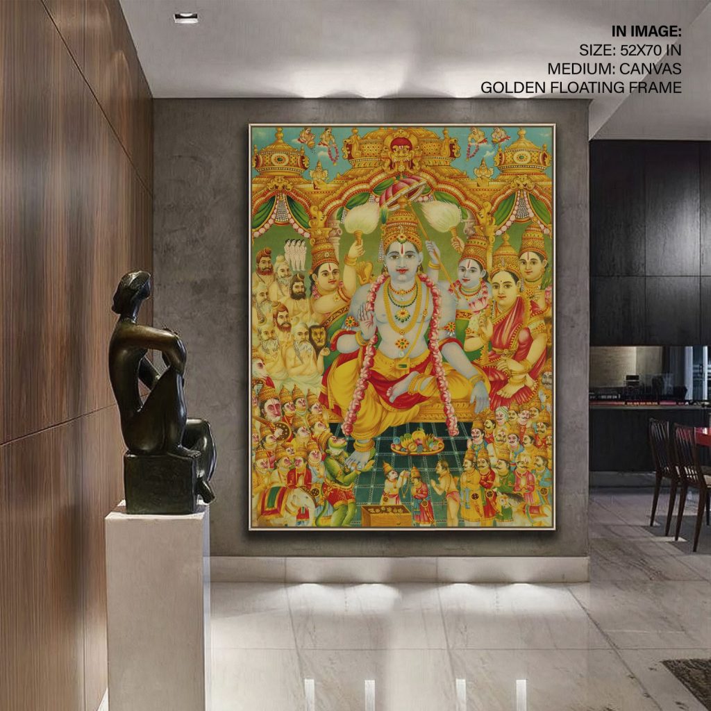 Sri Ram rajya Pattabhishekam by Unknown (1925) - BestOfBharat