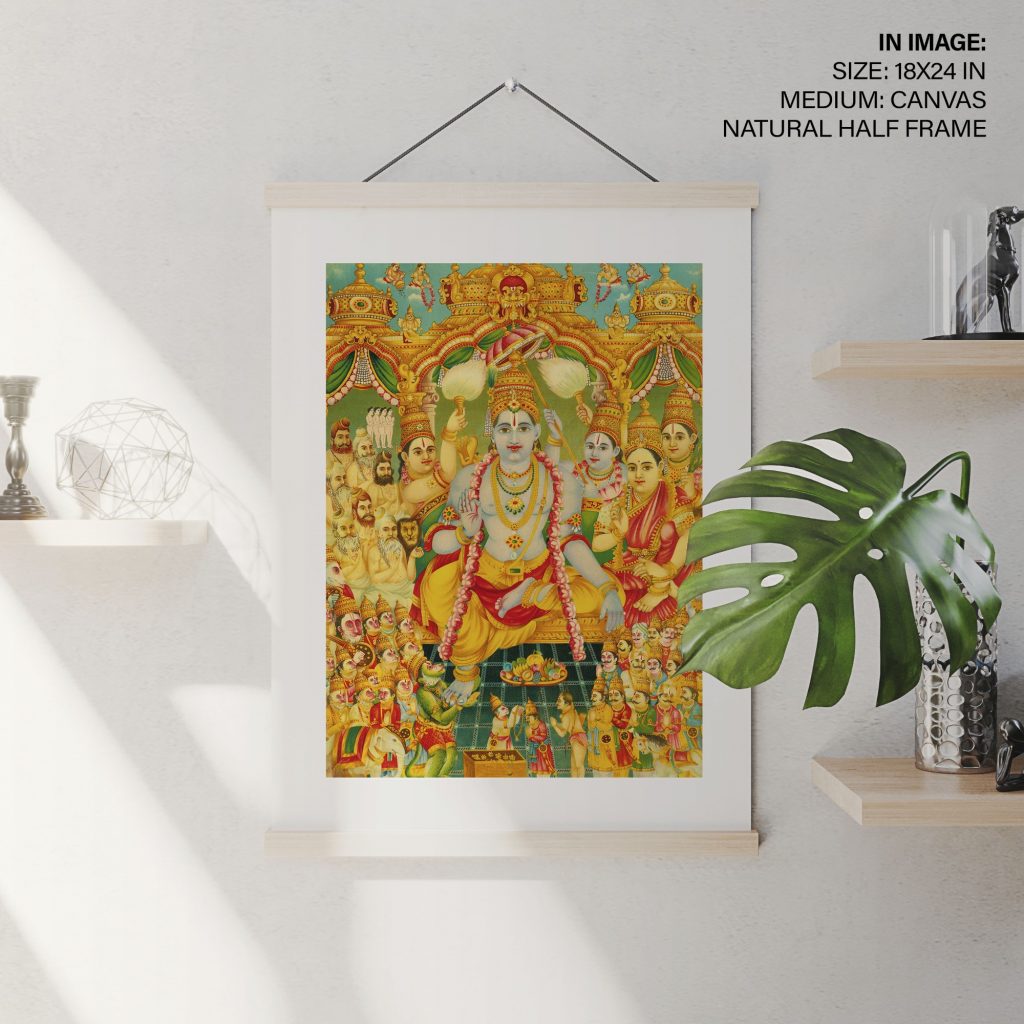 Sri Ram rajya Pattabhishekam by Unknown (1925) - BestOfBharat