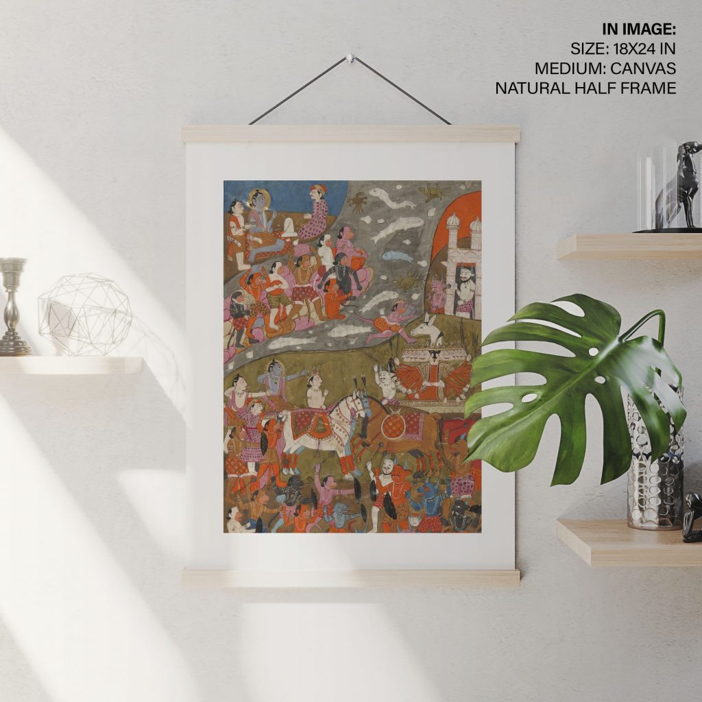 The Battle between Ram and Ravan by Anonymous (Late 19th century ...