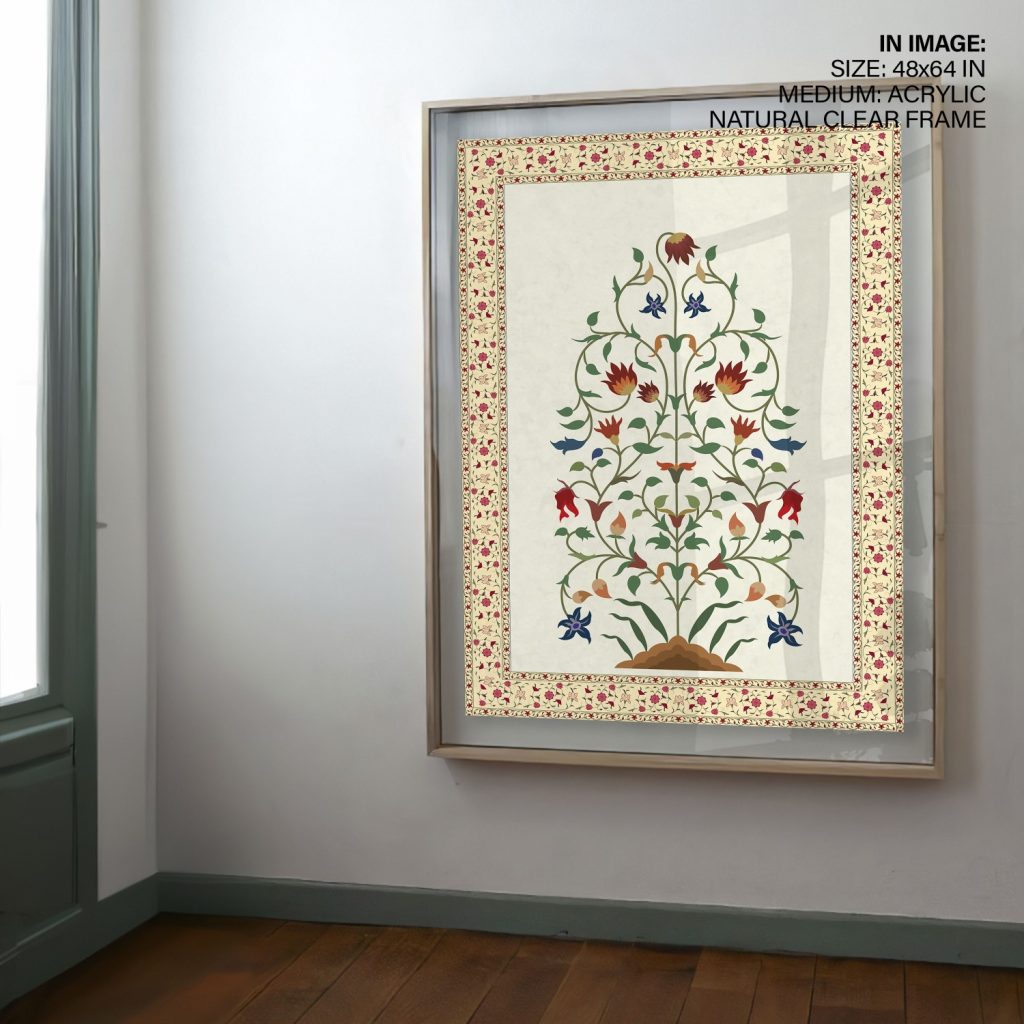 Traditional flower design - BestOfBharat