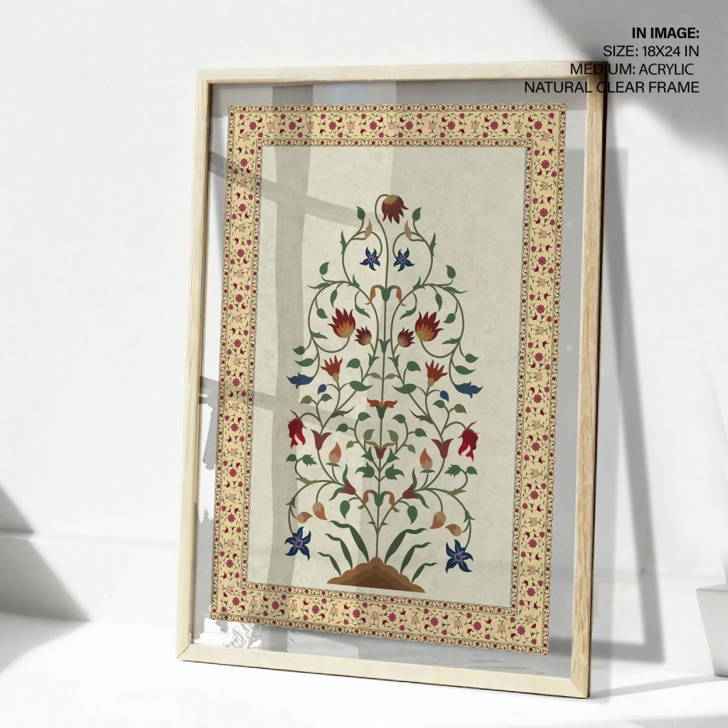 Traditional flower design - BestOfBharat