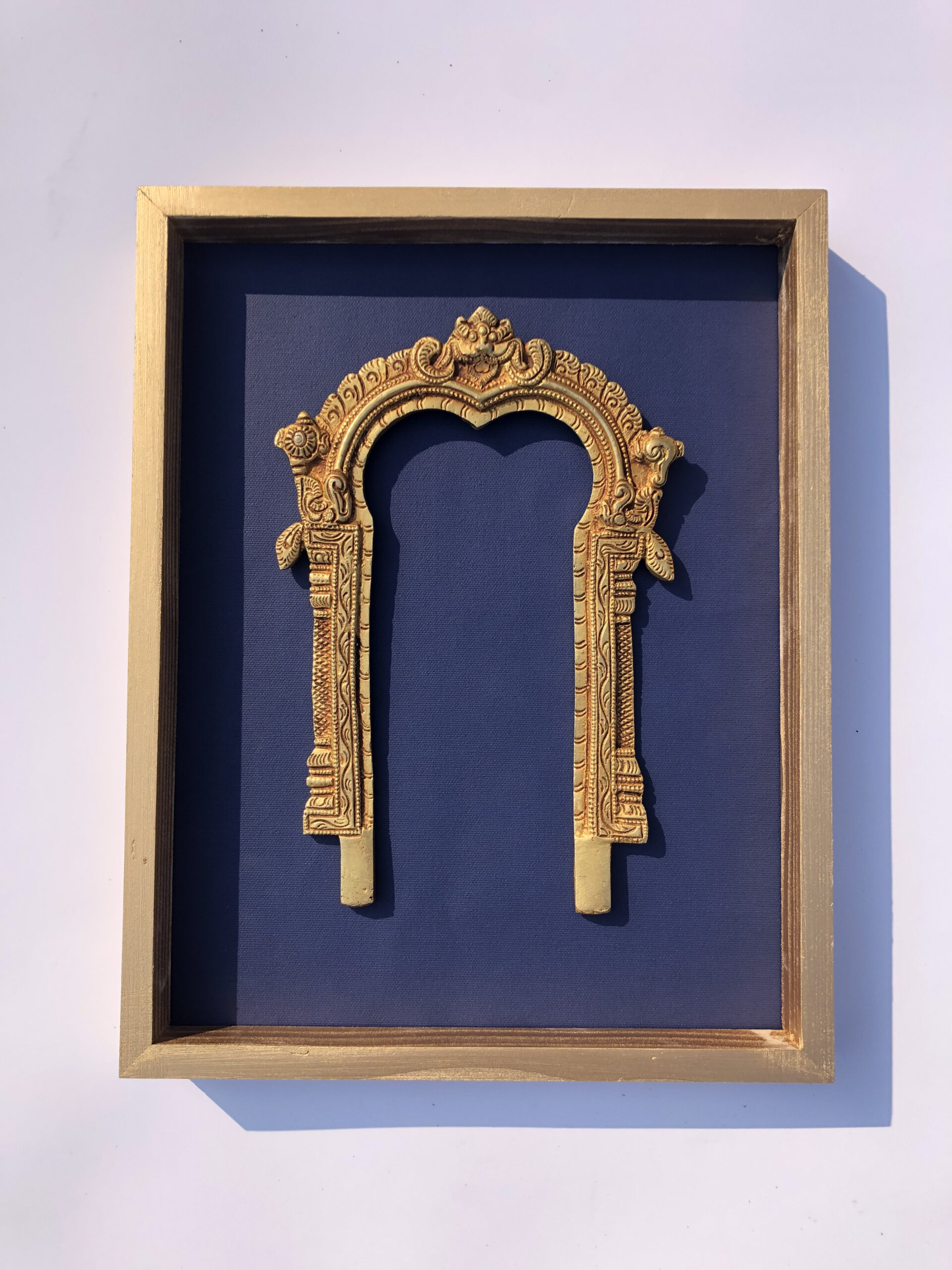 Modern Sculpture | Divine Bronze Hand-Carved Arch Wall Hanging for ...