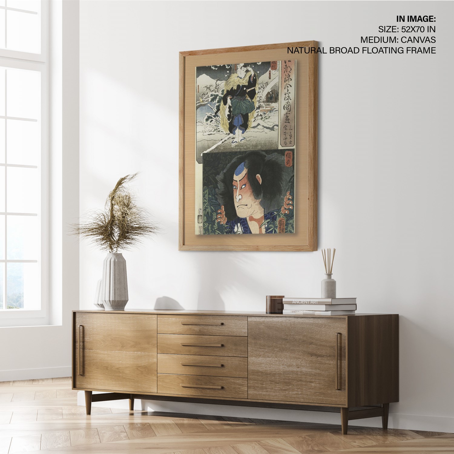 Framed Art | Nagoya Sanzaburo in de povincie Mimasaka en Miyamoto ...