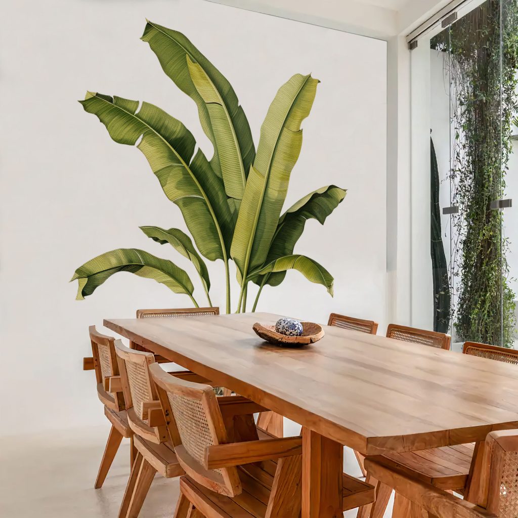 Tropical banana tree - Wall Decal Stickers for Home Decor - BestOfBharat