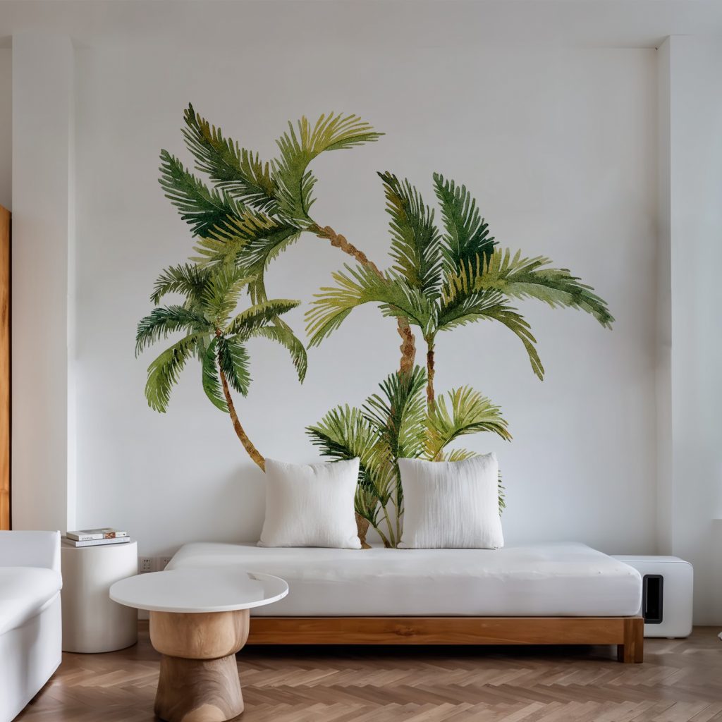 Group of palm trees - Wall Decal Stickers for Home Decor - BestOfBharat