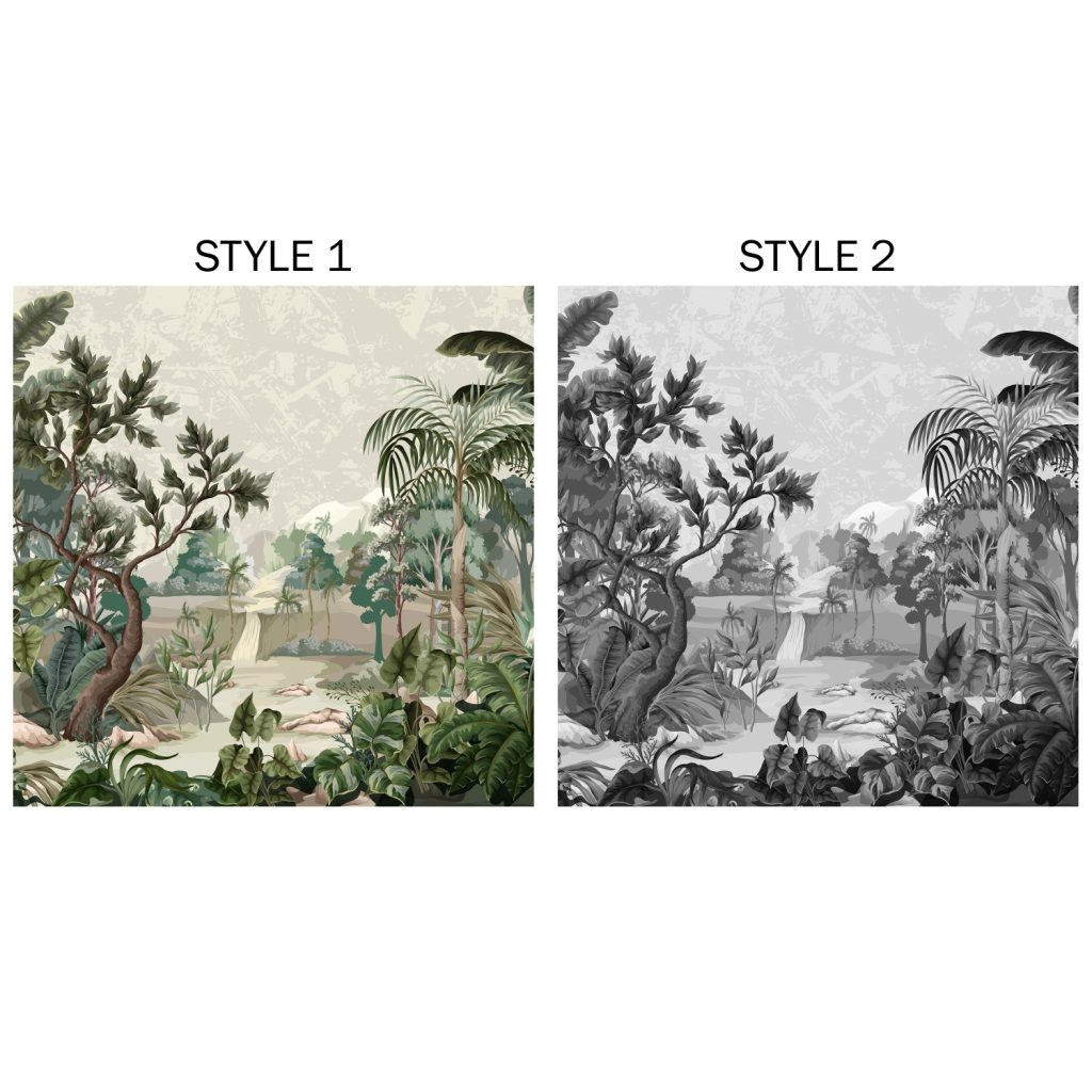 The equatorial forest - Non Toxic Wall Paper Decor, Home & Office Decor ...