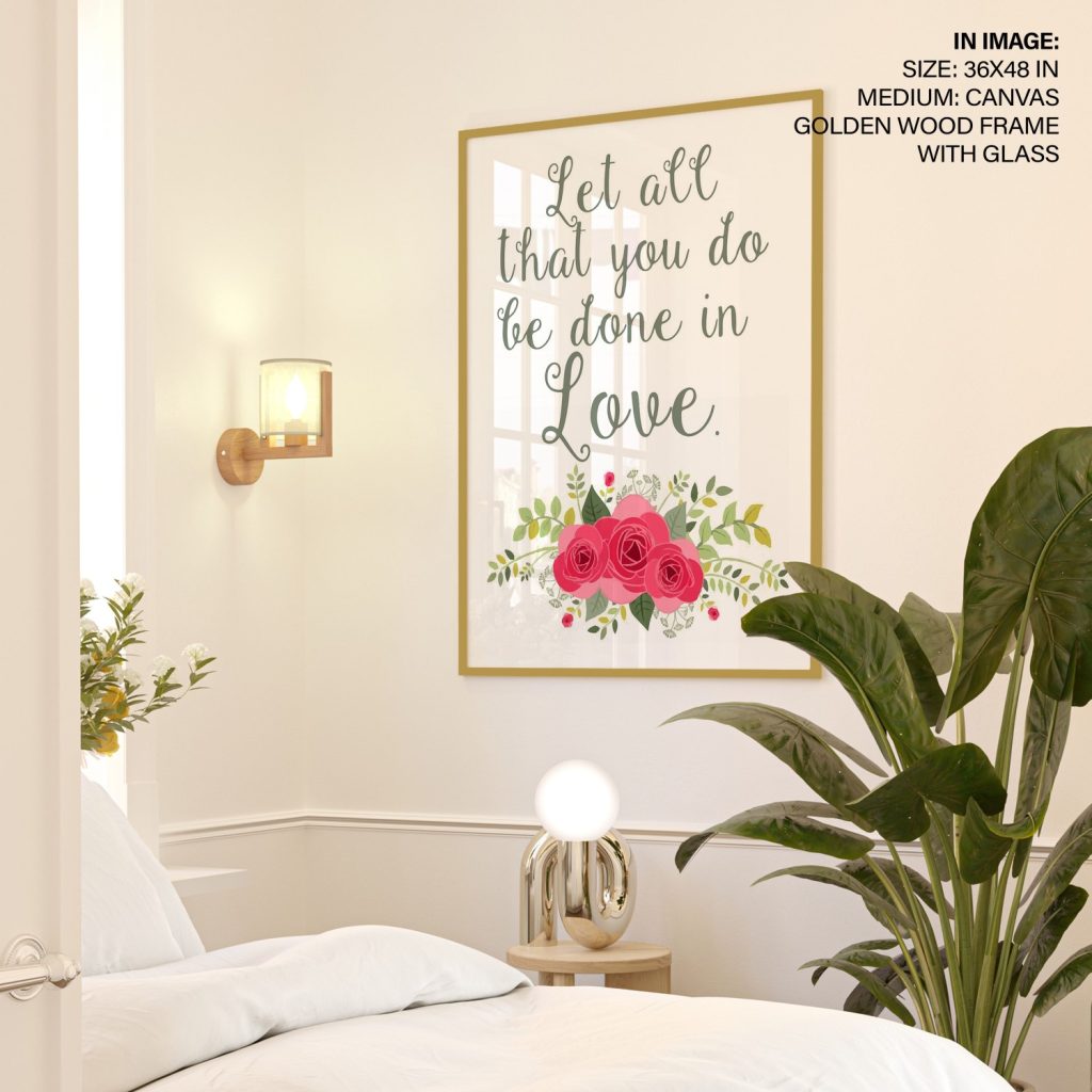 bible verse wall art Framed Art - scripture quote - bible wall art ...