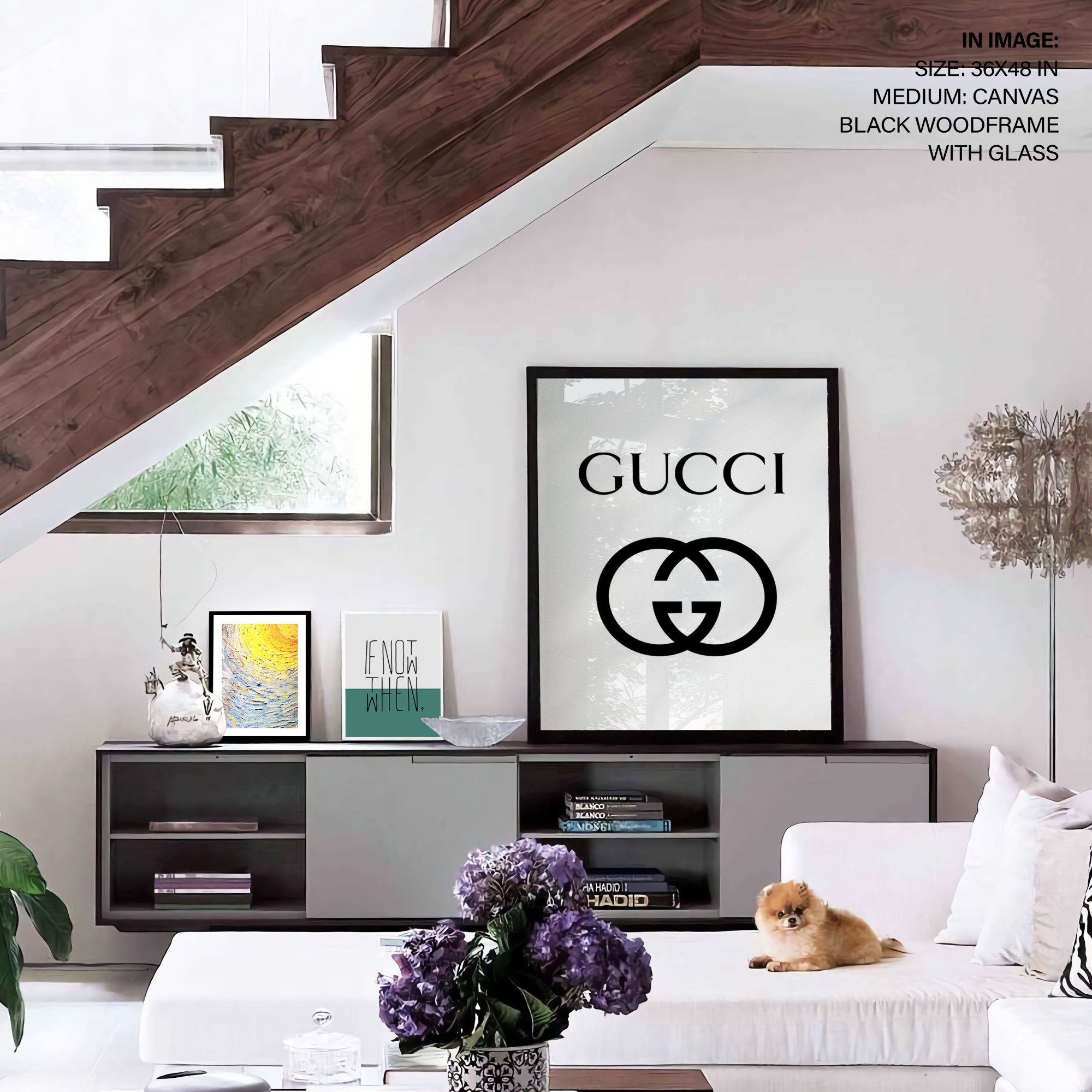 Gucci logo quote - Wall Art, Hanging Wall Decor, Home Decor - BestOfBharat