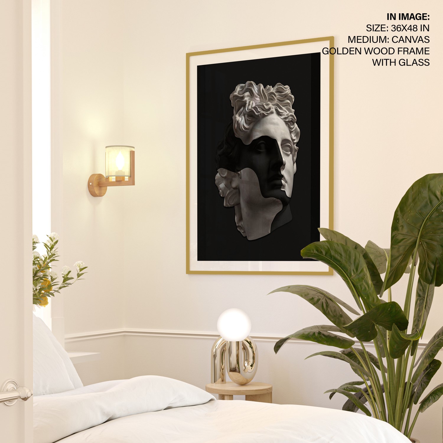 Abstract surreal roman sculpture - Wall Art - 10+ Sizes, 50+ Frames ...