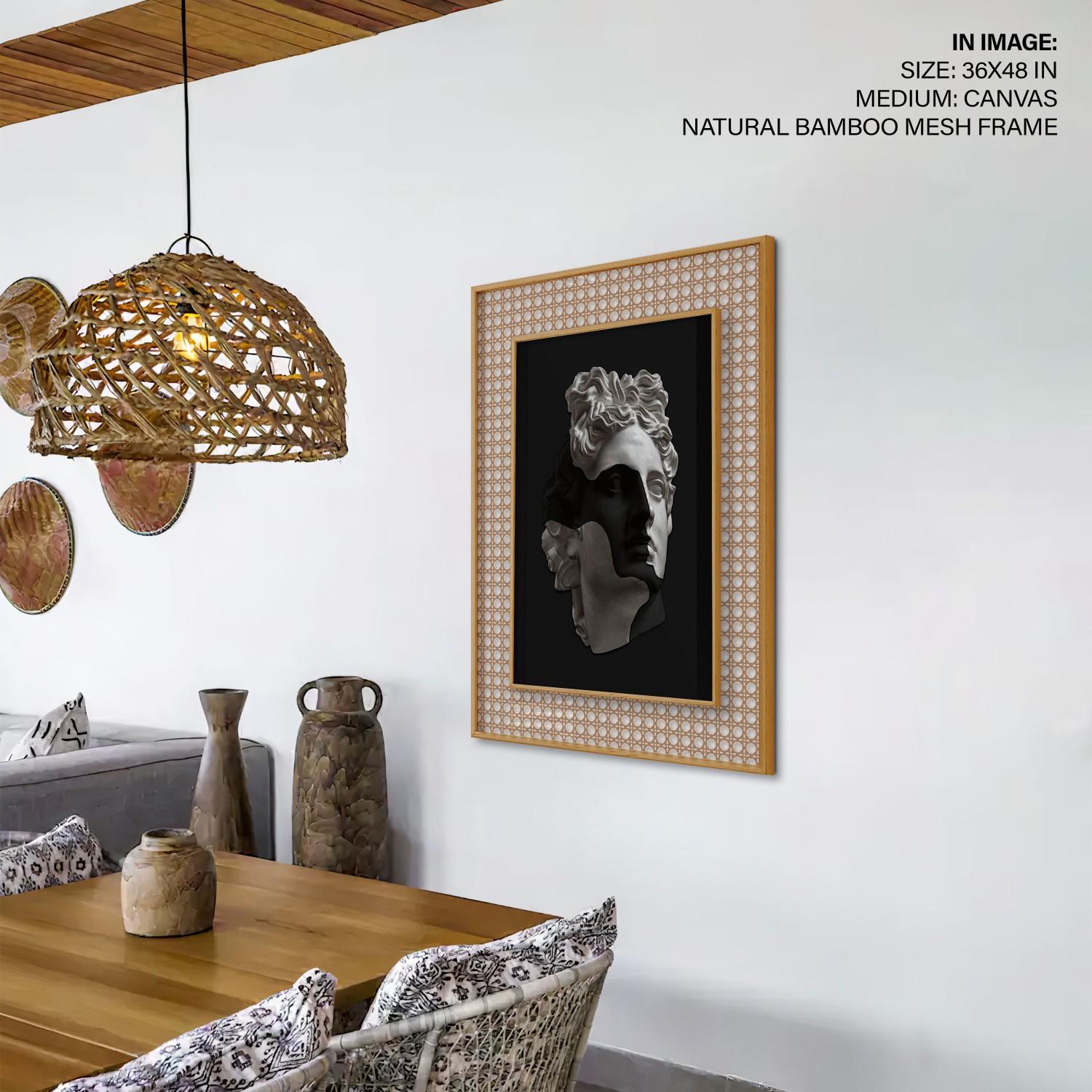 Abstract surreal roman sculpture - Wall Art - 10+ Sizes, 50+ Frames ...