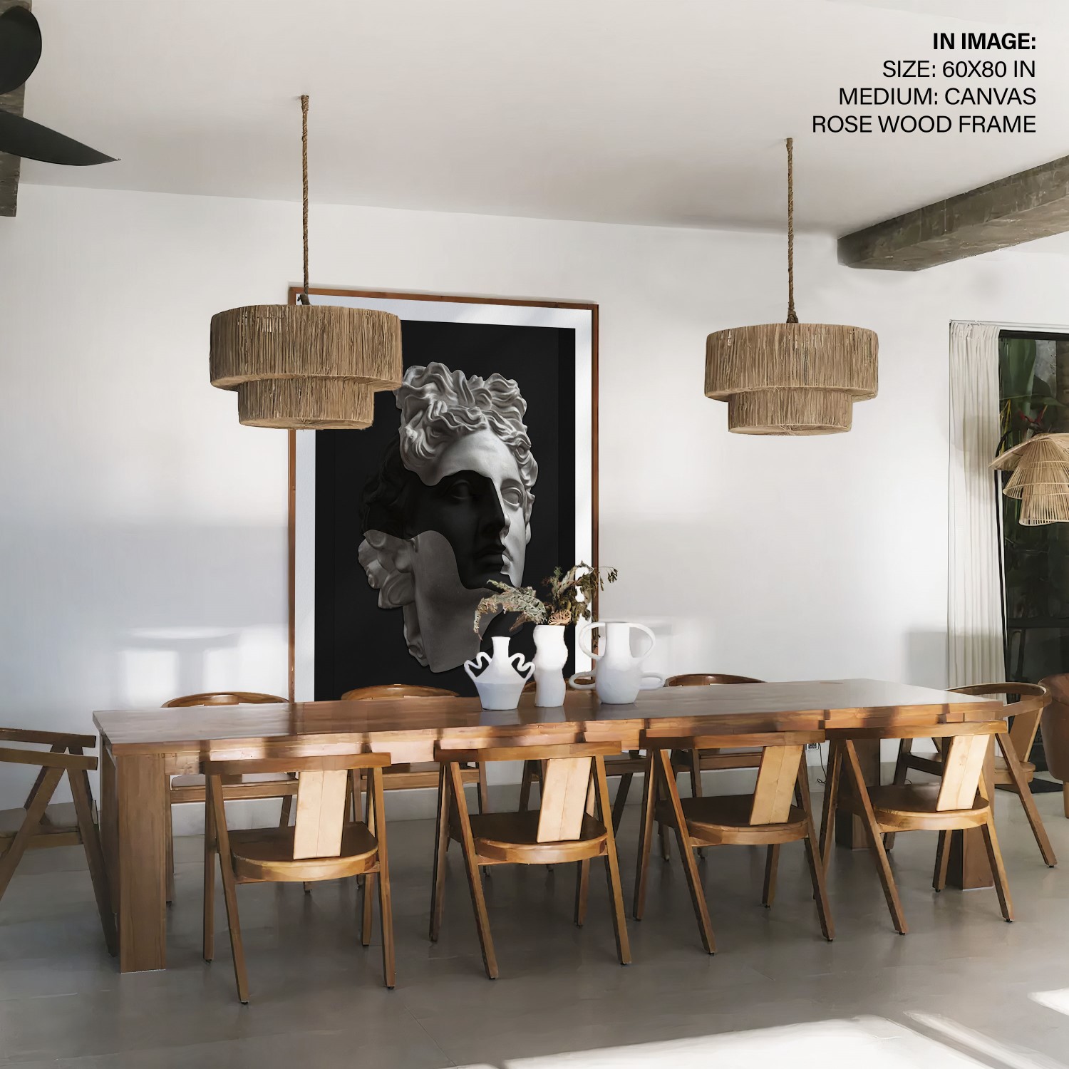 Abstract surreal roman sculpture - Wall Art - 10+ Sizes, 50+ Frames ...