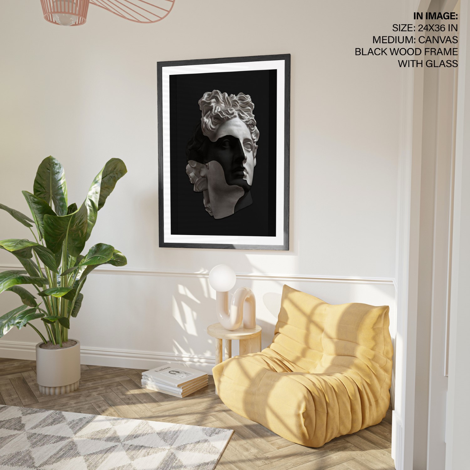 Abstract surreal roman sculpture - Wall Art - 10+ Sizes, 50+ Frames ...