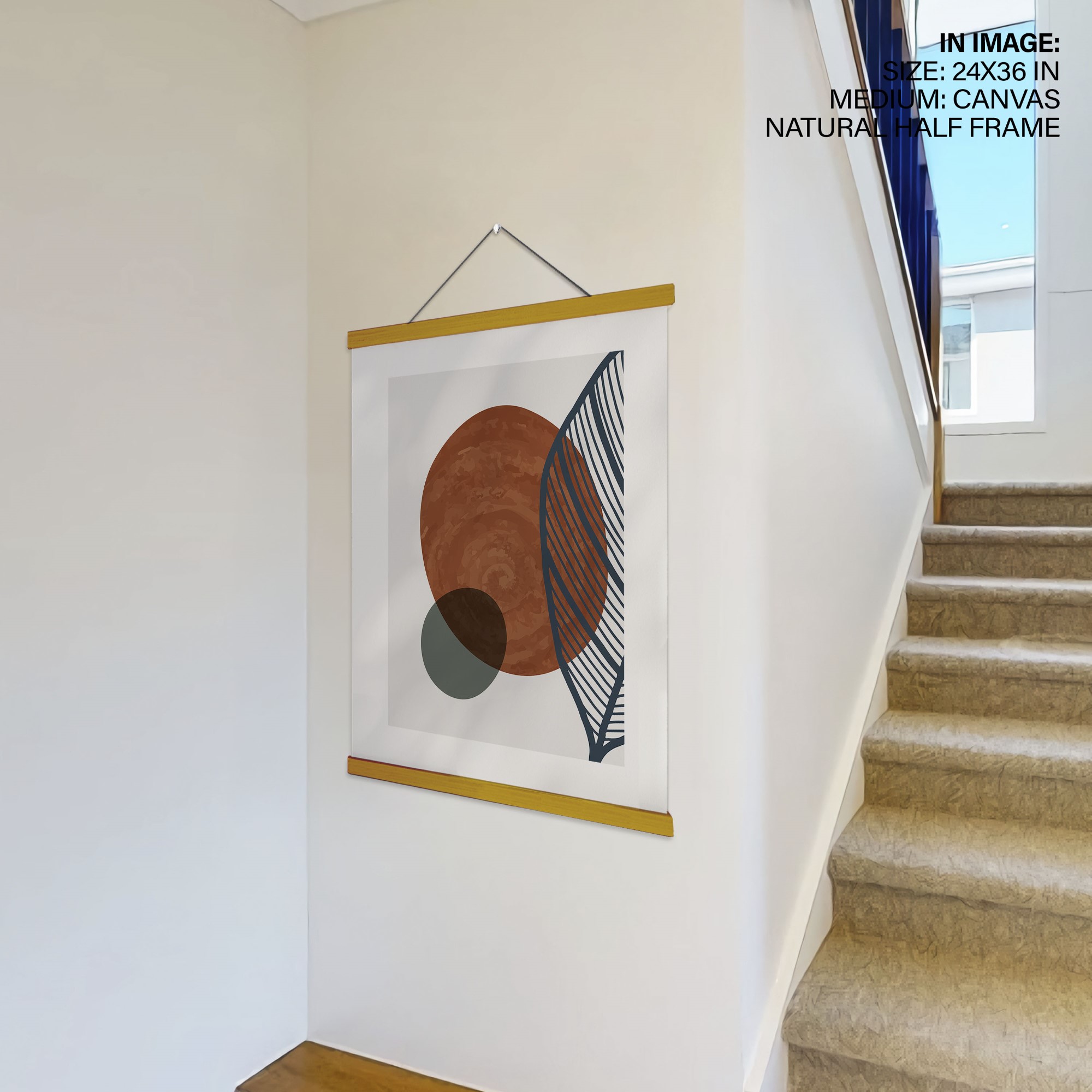 Earthy Leaf - Wall Art, Hanging Wall Decor, Home Decor - BestOfBharat