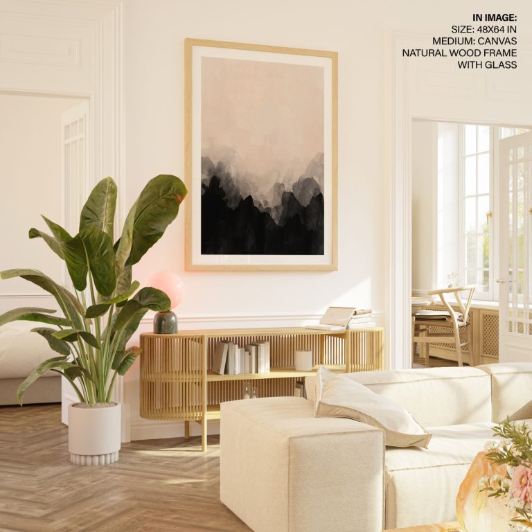 Abstract Art, Print Ambre, Poster Minimalist, Art Home Decor, Modern ...