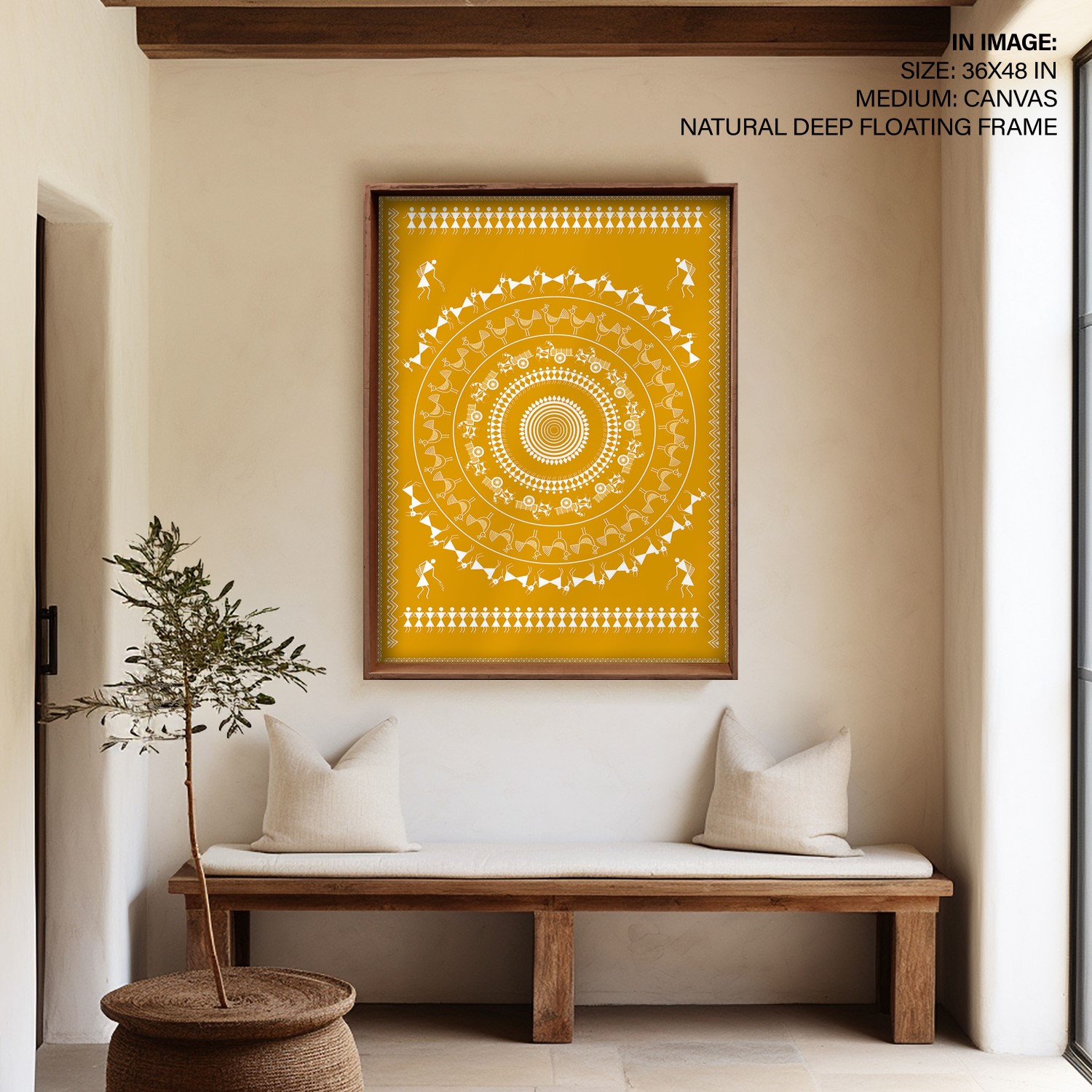 Framing warli mandala - BestOfBharat